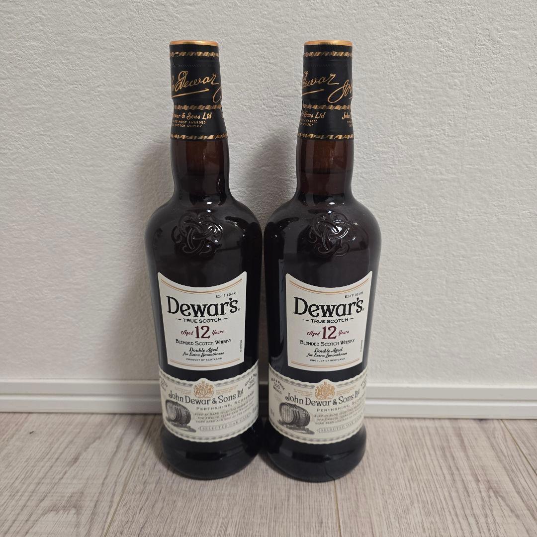 Dewar's 12年ウイスキー 2本セット