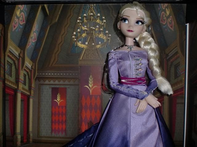 SAKS ディズニー リミテッド エディション ドール アナと雪の女王 エルサ