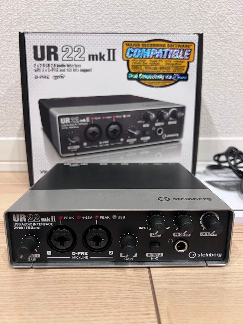 UR 22 mkII USBオーディオインターフェイス