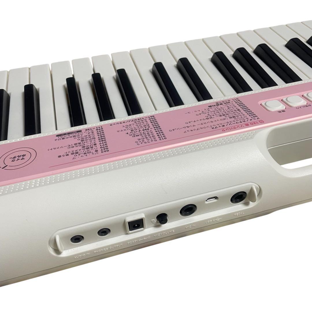 【美品/マイク付】CASIO 光ナビゲーションキーボードLK-312 カシオ