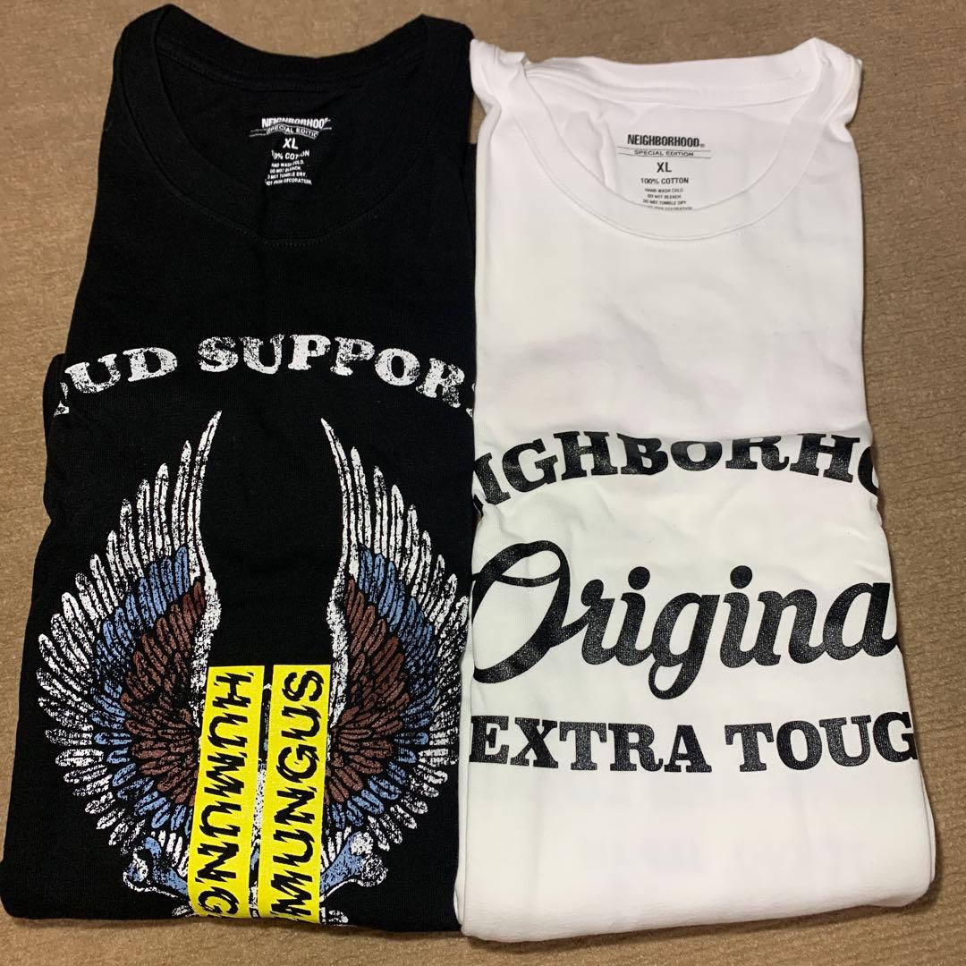 【ムサオ様】稲葉浩志 × NEIGHBORHOODコラボ Tシャツ XL 白＆黒