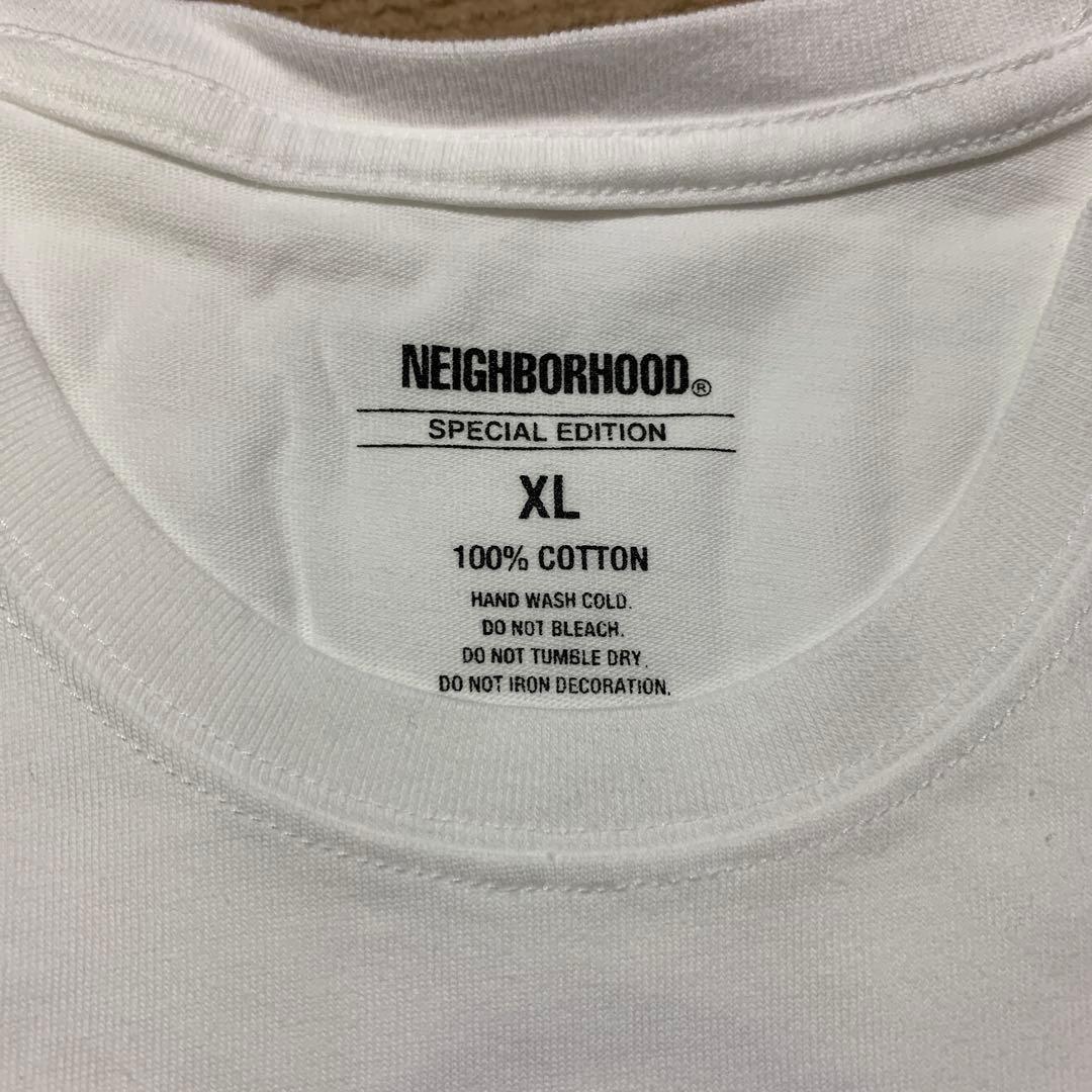 【ムサオ様】稲葉浩志 × NEIGHBORHOODコラボ Tシャツ XL 白＆黒