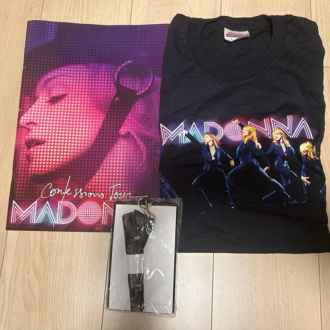 Madonna 日本公演 ツアー Tシャツ・パンフレット・キーホルダーセット