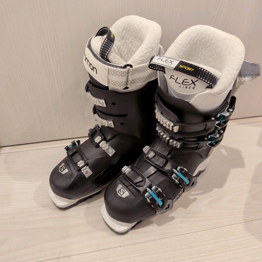 【美品】Salomon 女性用スキーブーツ 24.5