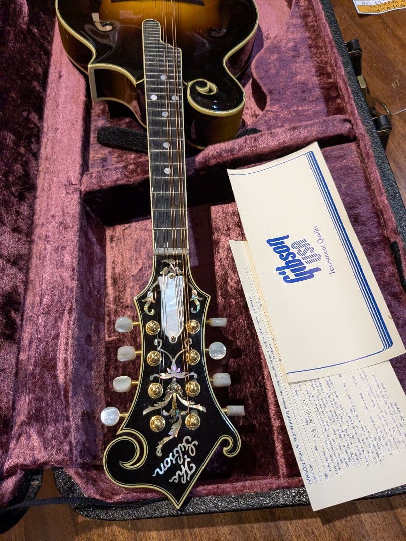 Gibson F-5 Lフラットマンドリン サンバースト