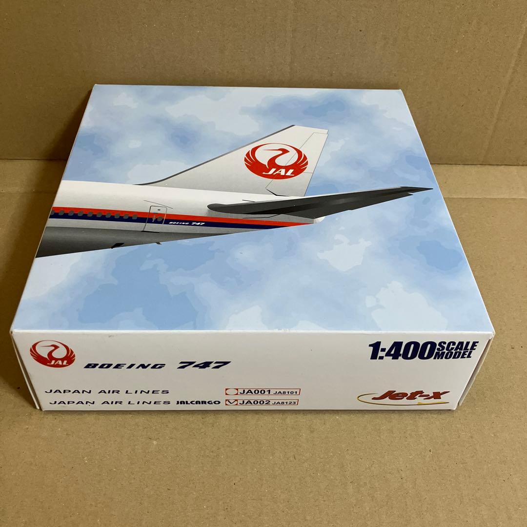 航空機・ヘリコプター Jet-X 1/400 JAL CARGO B747-200F JA8123