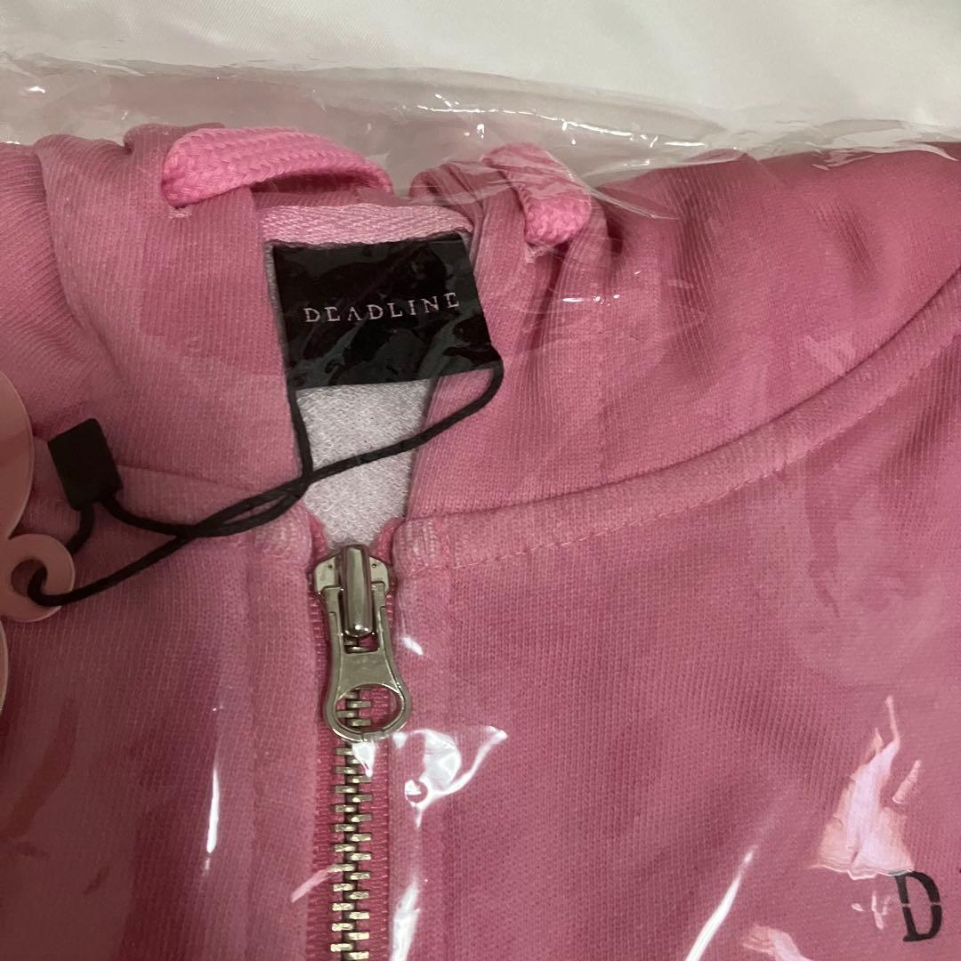 BLACKPINK DEADLINE HOODIE パーカー Mサイズ ピンク