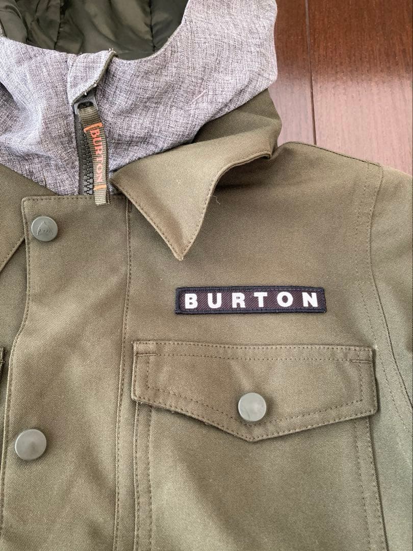Burton キッズ ジュニア 子供 上下セット スノーボード ウェア サイズS
