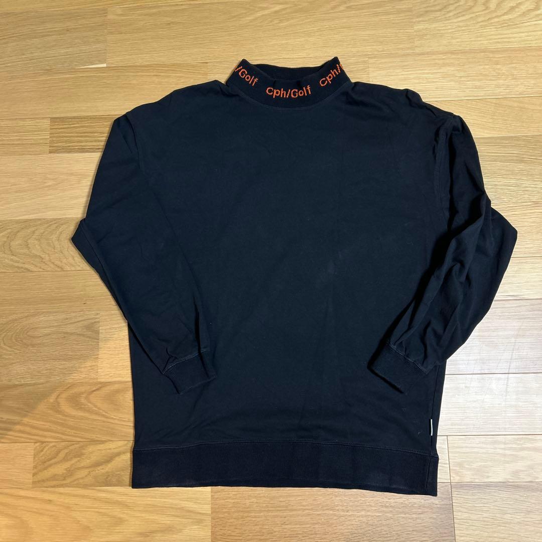メンズウェア Cph/Golf JAQUARD MOCK NECK LS TEE