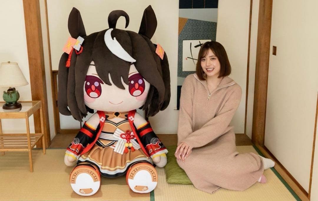 どきゅーと ウマ娘 プリティーダービー 超特大ぬいぐるみ キタサンブラック