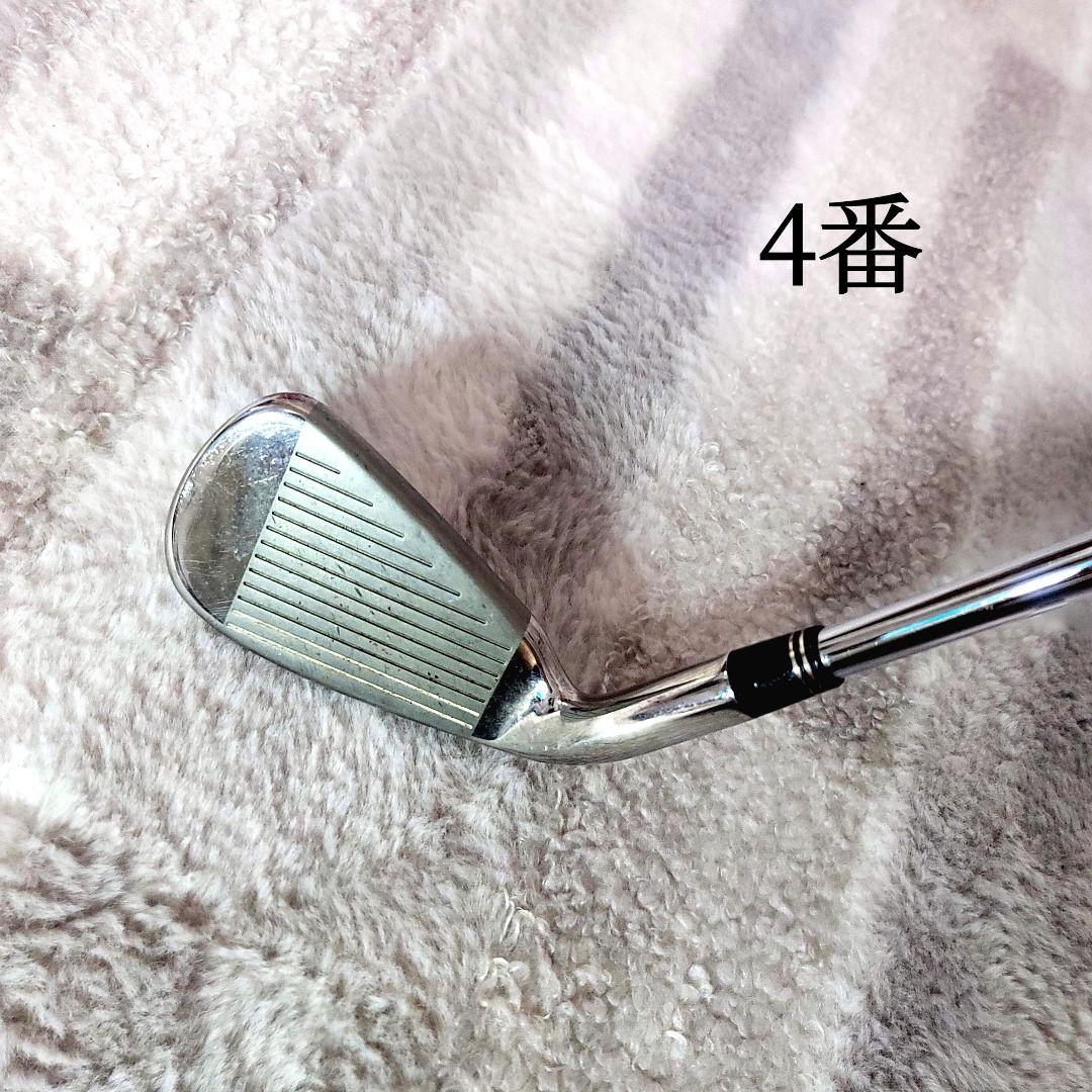 【美品】TaylorMade バーナープラス アイアンセット 4〜9.P 高弾道