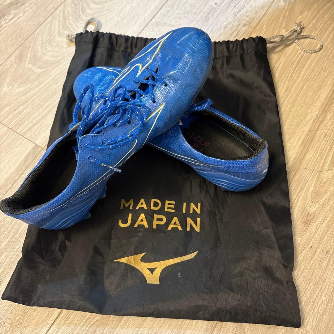 Mizuno アルファJAPAN ブルー　26.5センチ