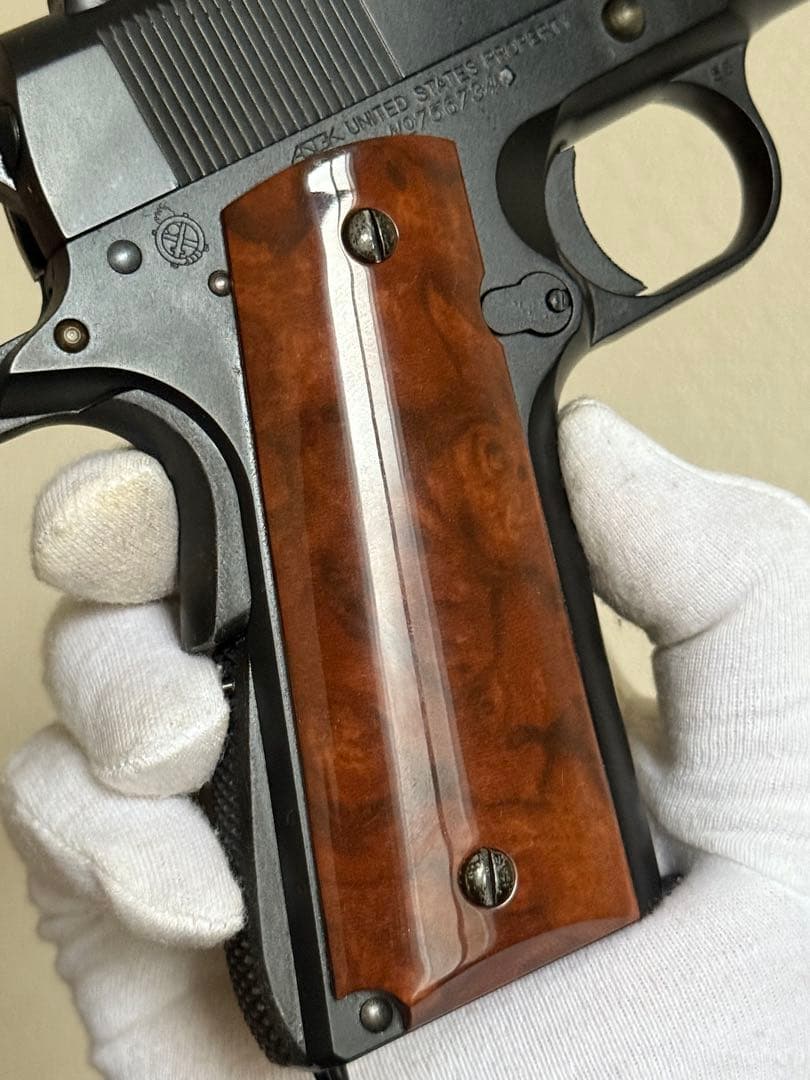 MGC コルト M1911A1 HW ガバメント ラミネートグリップ ガスガン