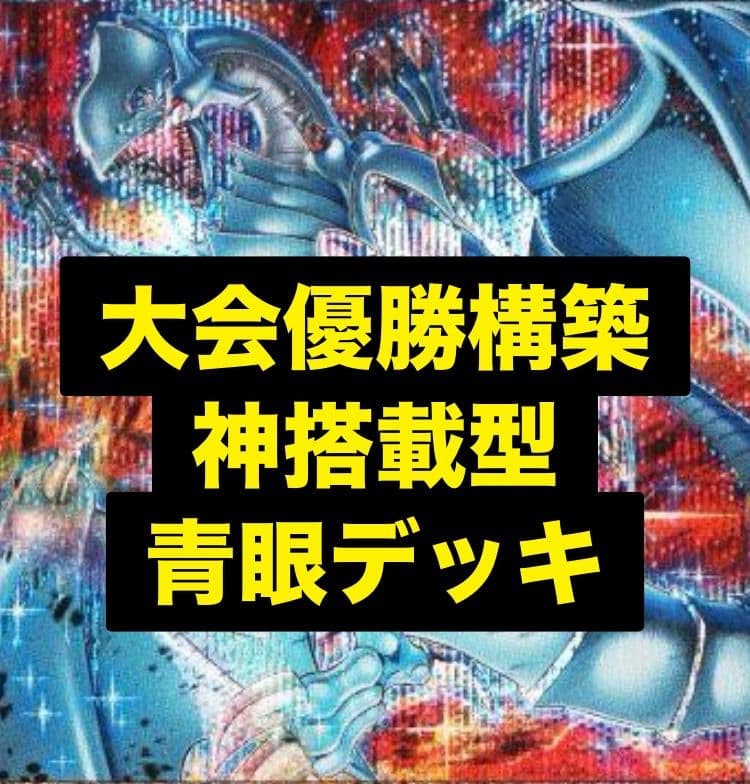 説明文必読　青眼デッキ　遊戯王デッキ　大会優勝構築