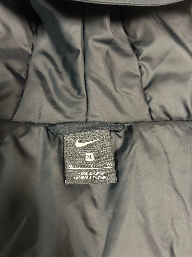 NIKE 黒 ベンチコート XL