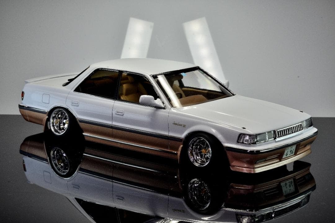 【1/24アオシマ】JZX81クレスタ スーパールーセントG