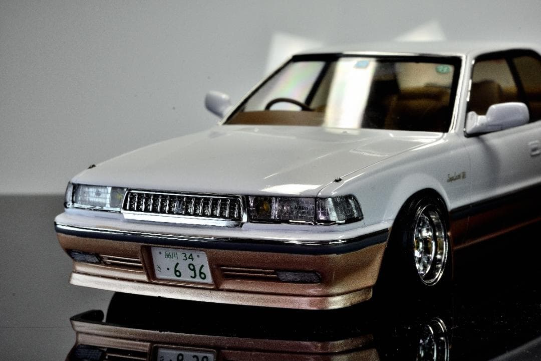 【1/24アオシマ】JZX81クレスタ スーパールーセントG