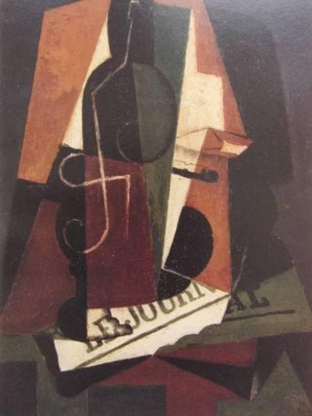 Juan Gris、BOUTEILLE ET VERRE、海外版超希少レゾネ