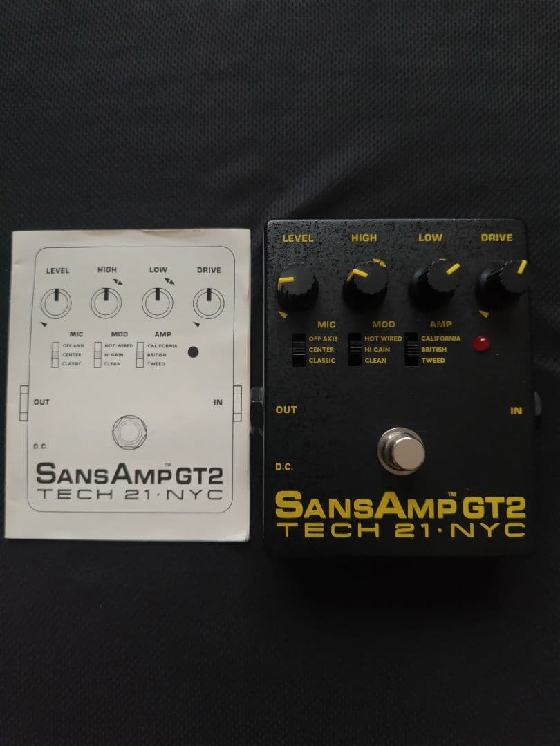 sansamp gt2　美品