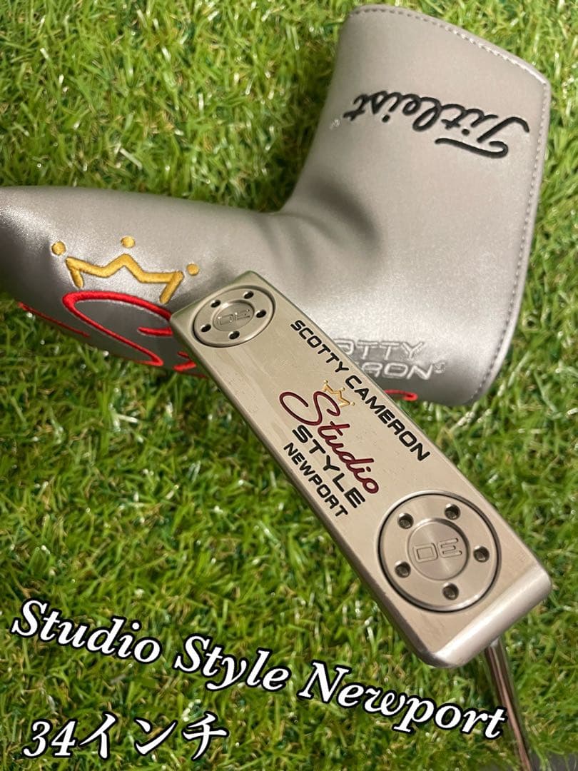 スコッティキャメロン パター　Studio Style Newport 34