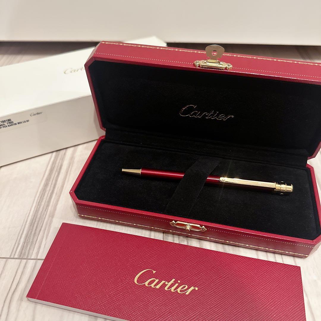 Cartier カルティエ ボールペン 説明書 専用ケース付き
