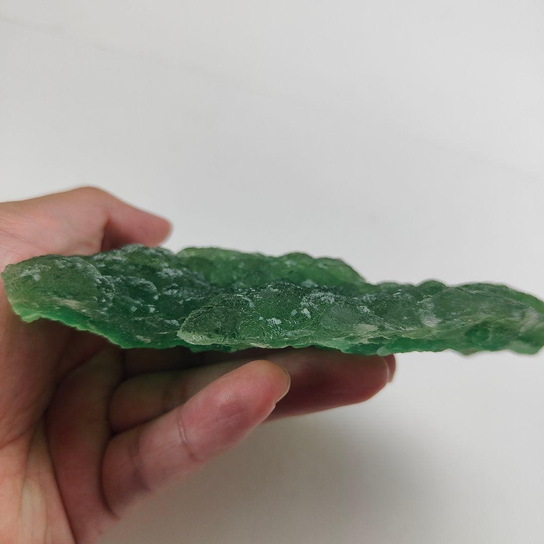 8.グリーンフローライト　蛍石　原石　鉱物　天然石　フローライト　パワーストーン