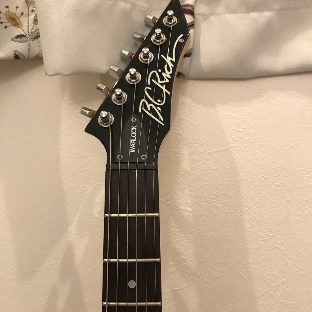 BC Rich ワーロック エレキギター 白