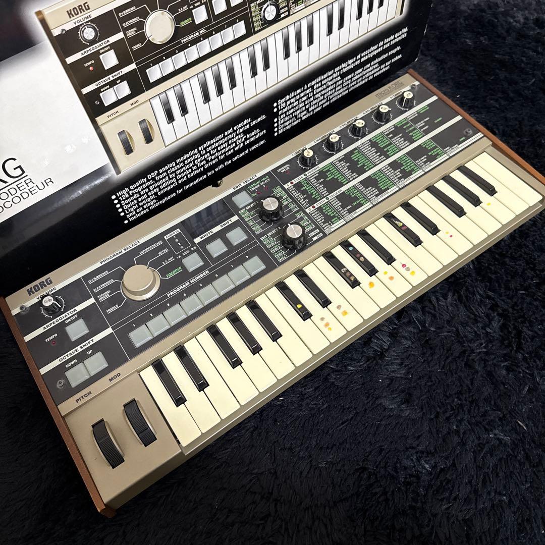 ビンテージ KORG MICROKORG シンセサイザー ミニ 箱付き レア