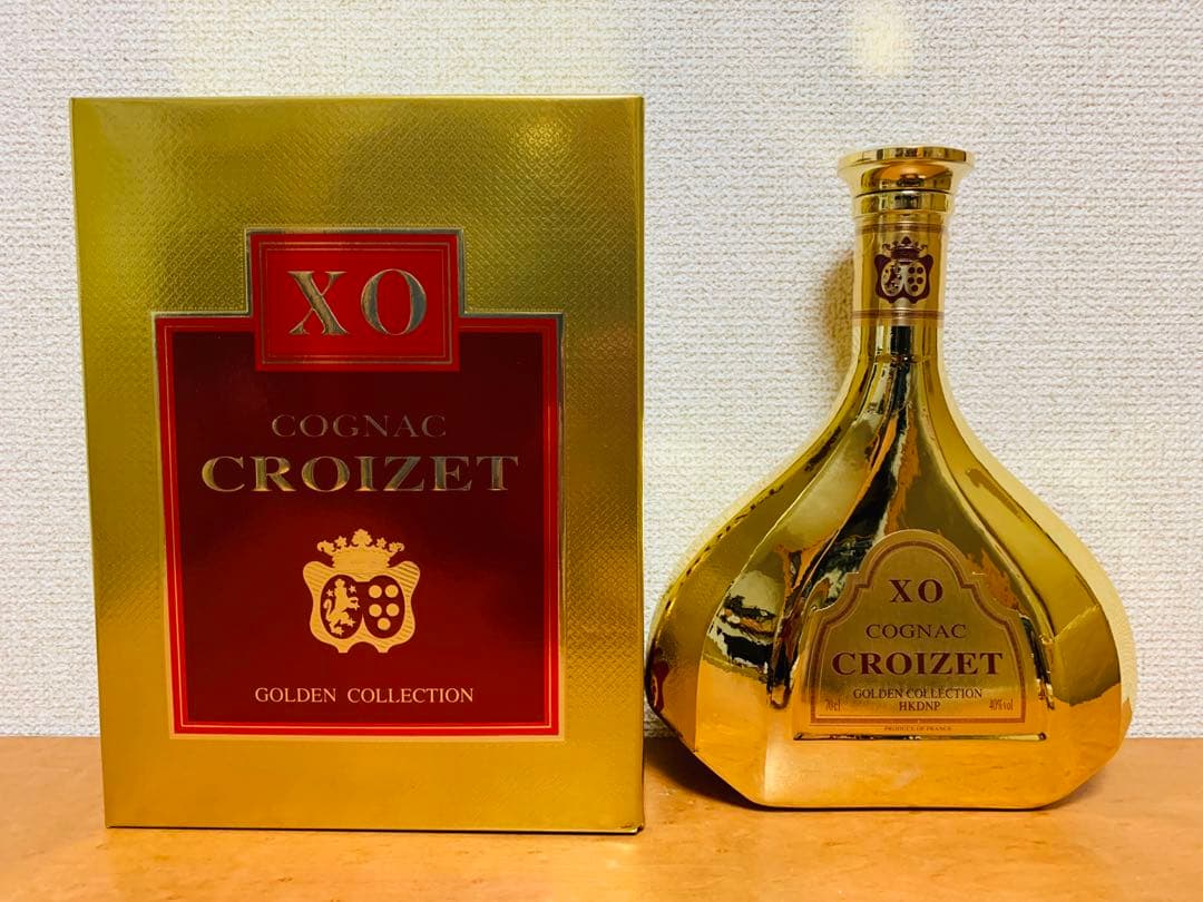 CROIZET クロワゼ 金メッキボトル 700ml-40% (新品 -未開封)