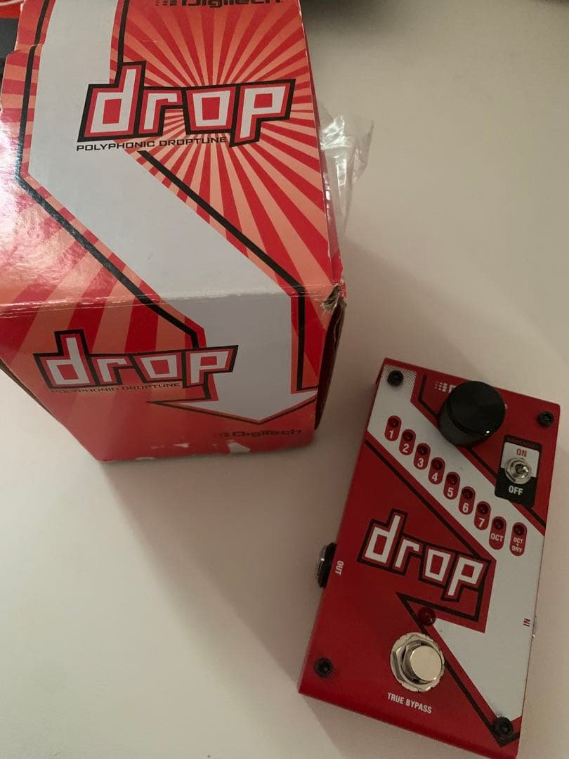 digitech drop (箱・アダプター付)