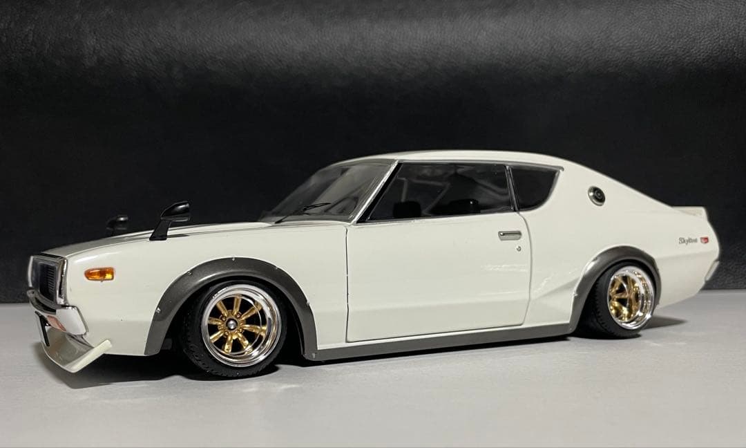 1/24 アシェット 国産名車 スカイライン GT-R ケンメリ改 カスタム