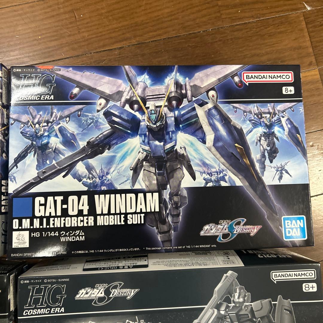 HG ガンプラ WINDAM、DAGGER L 5点セット 未使用新品