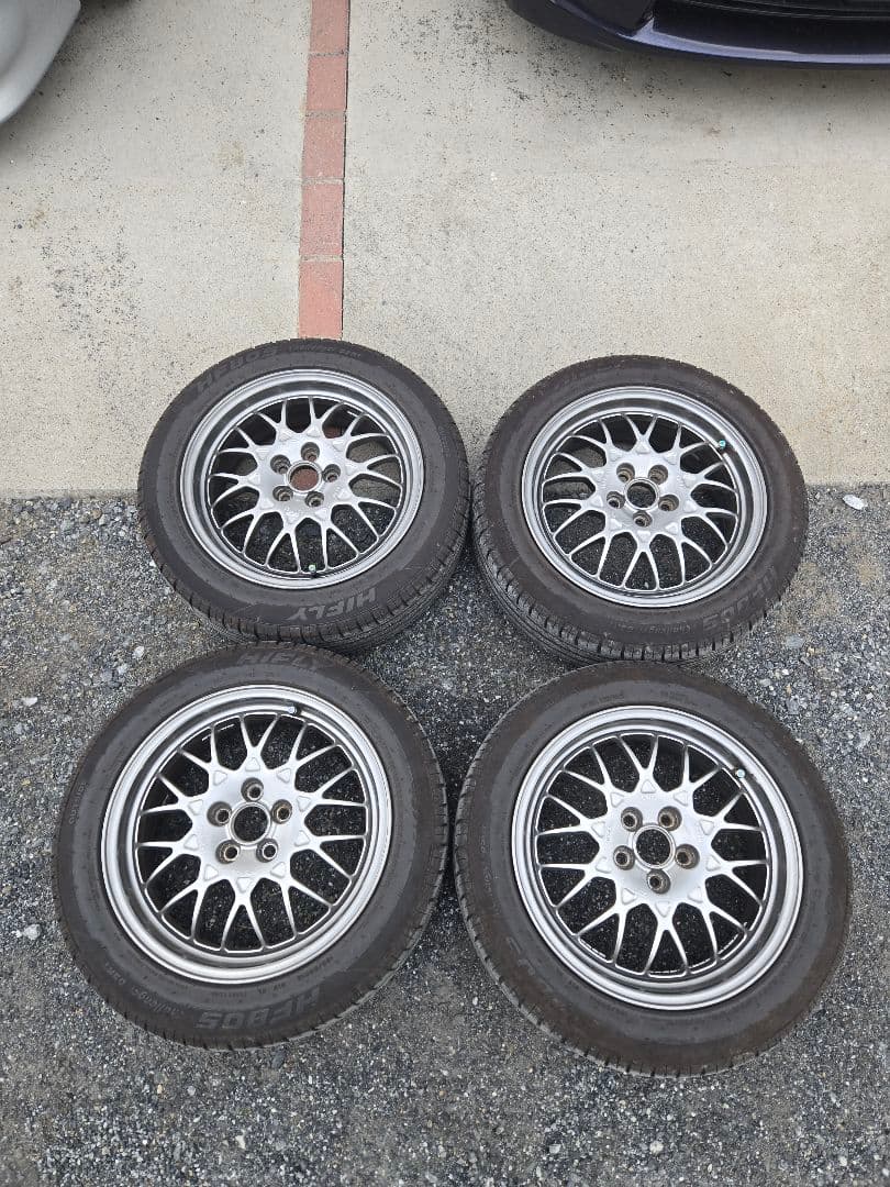 スバル純正　BBS 16×6.5J ＋55　5穴PCD100
