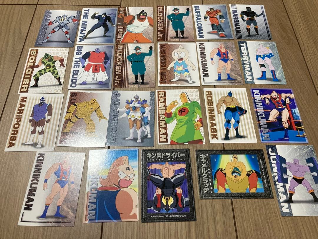 中古　天田　アマダ　キン肉マン　カード　まとめ売りセット