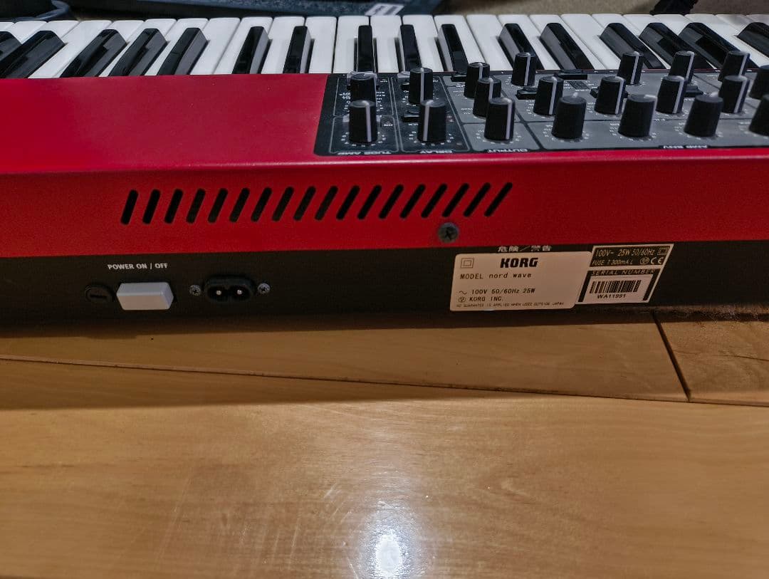 [美品]NORD WAVE ノードウェーブ クラビアCLAVIA シンセサイザー