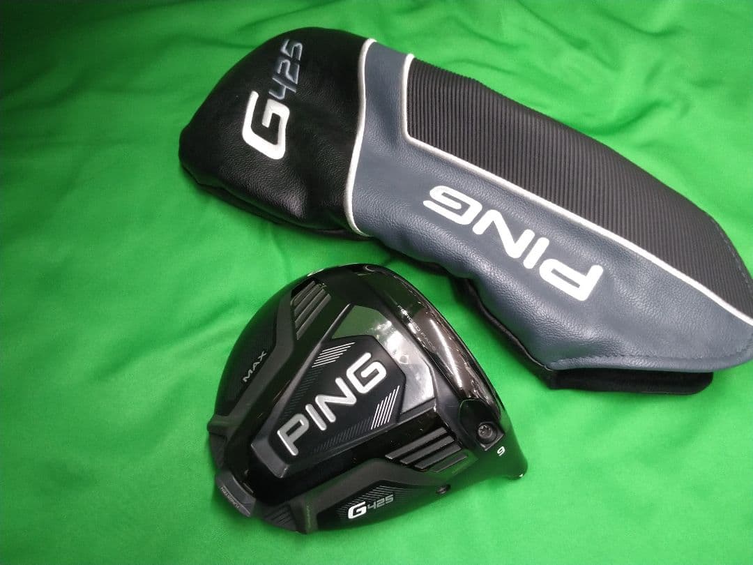 PING G425 MAX 9゜ヘッド・ヘッドカバー