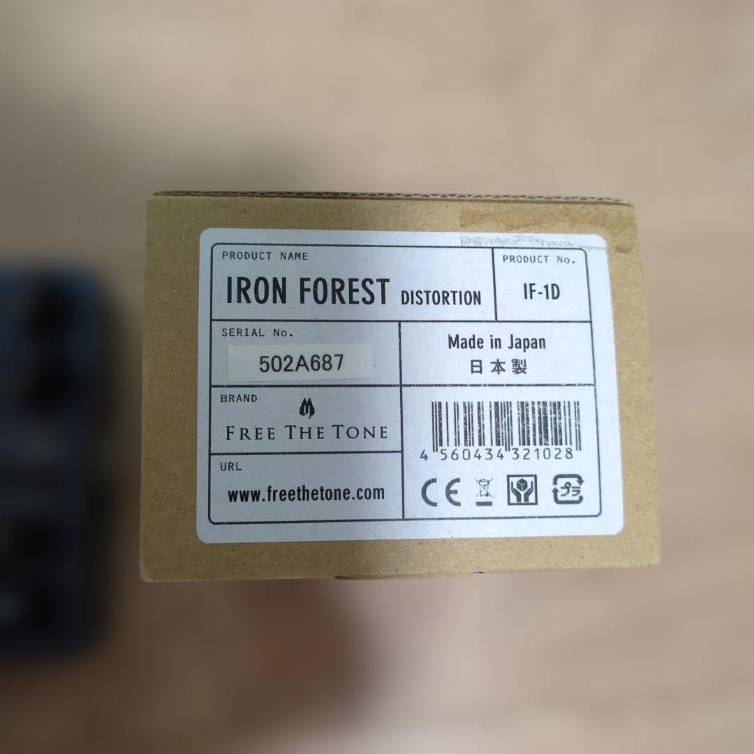 ギター FREE THE TONE IRON FOREST DISTORTION