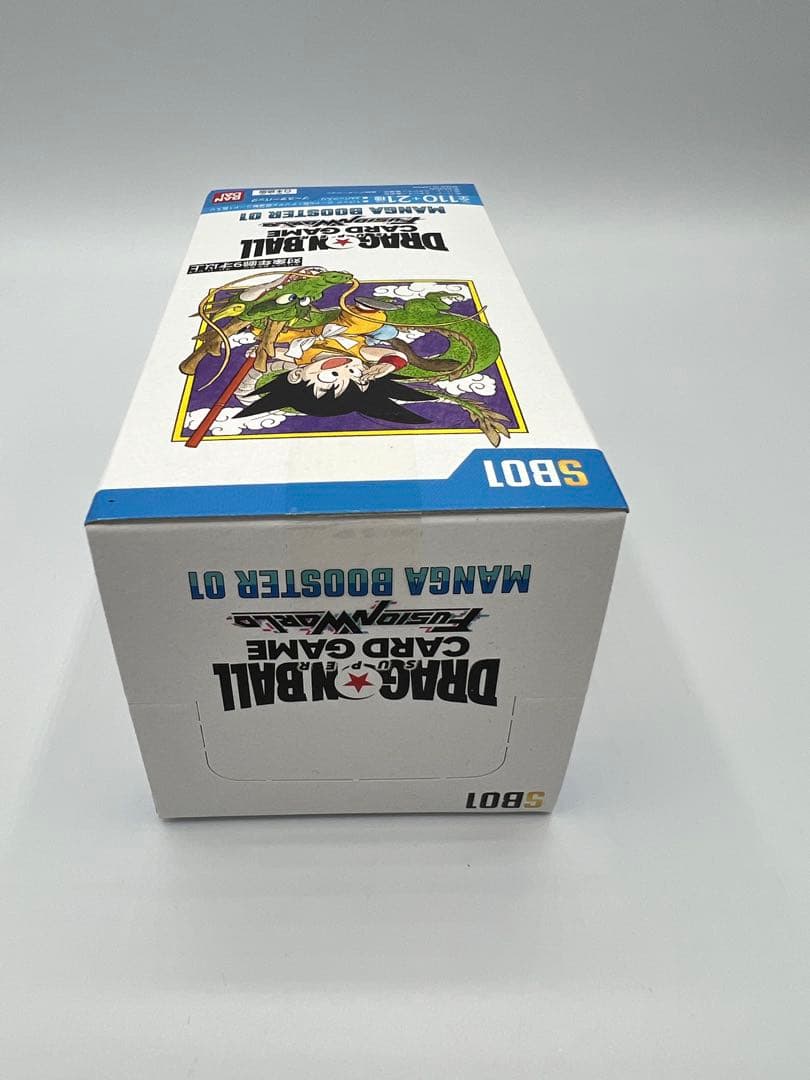 新品未開封 ドラゴンボール MANGA BOOSTER 01テープ付き1BOX