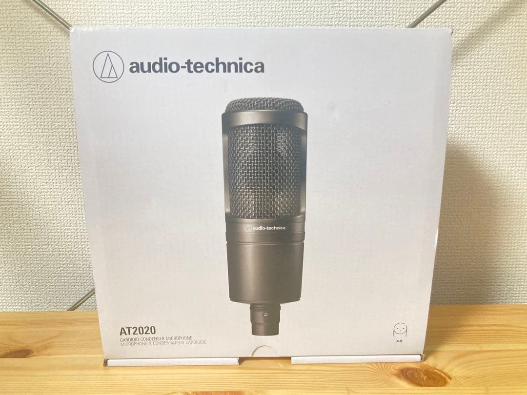 ☆ audio-technica AT2020 配信用マイク コンデンサーマイク