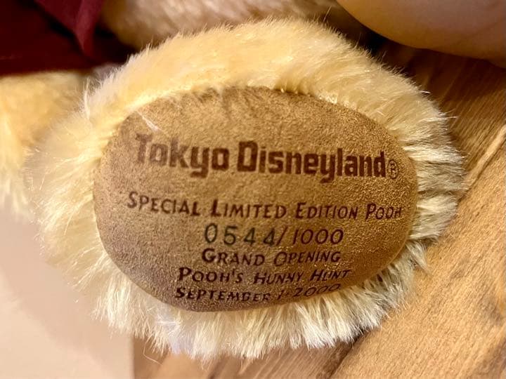 ディズニーランド　プーさんのハニーハント　グランドオープン　限定1000