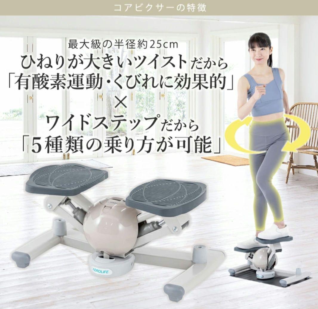 美品　AEROLIFE　コアビクサー　モダンロイヤル　ステッパー滑り止めは未開封