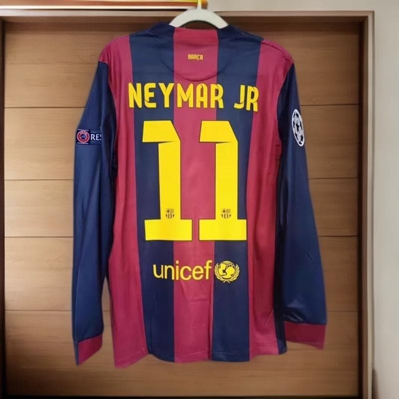 14-15 バルセロナ NEYMAR JR 11番 長袖 シャツ