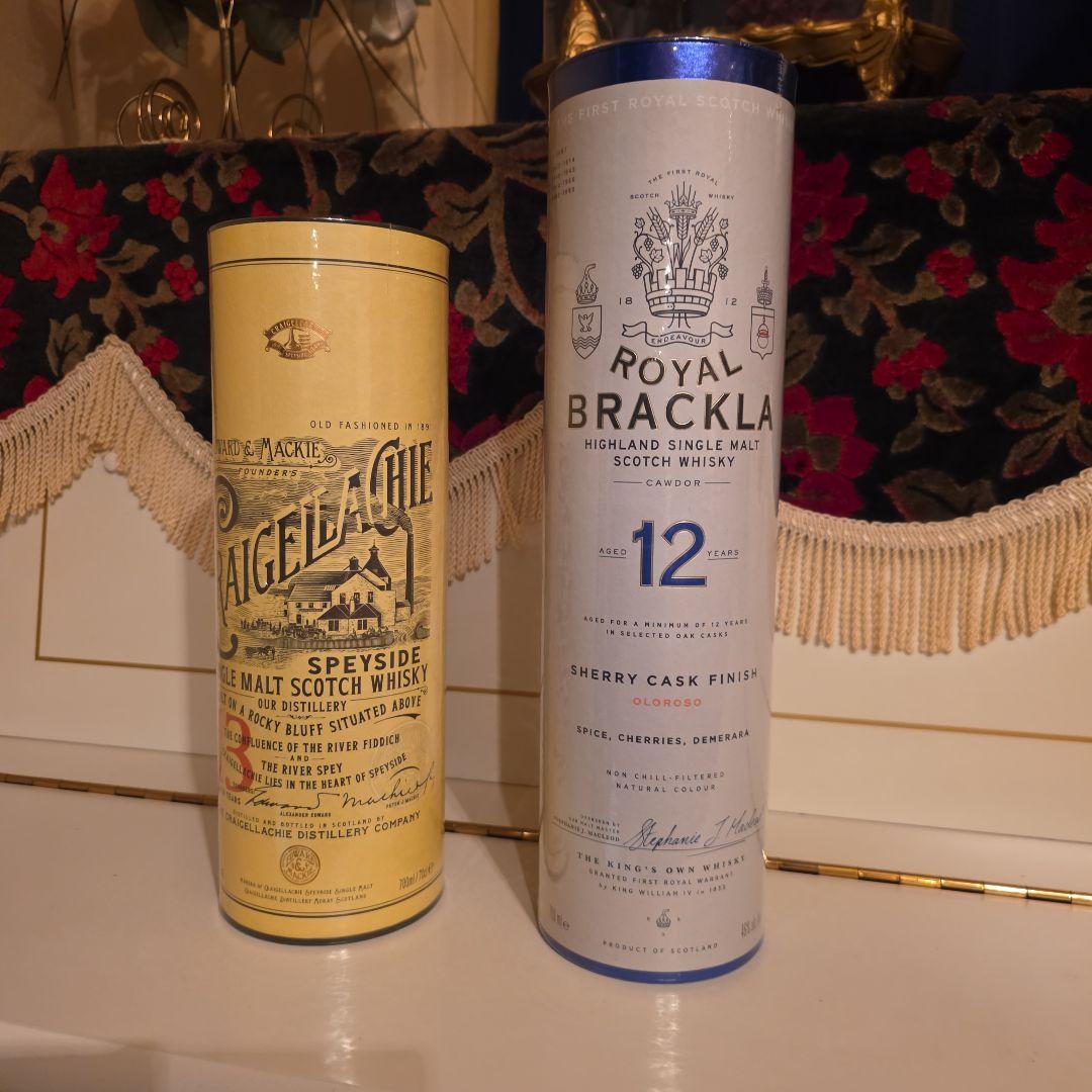 Craigellachie13年&Brackla12年[KA]