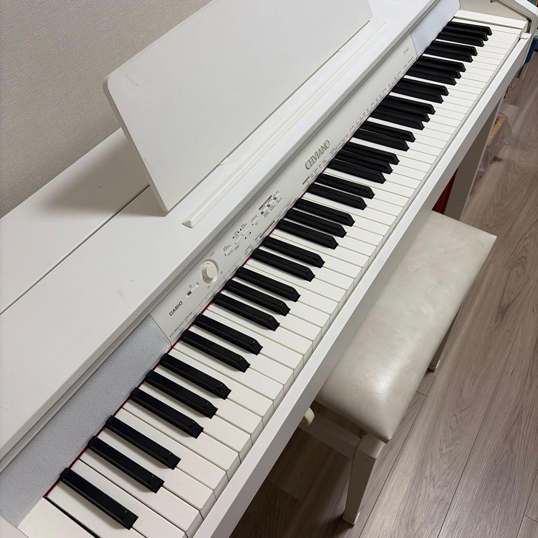 CASIO CELVIANO ホワイト電子ピアノ AP-460