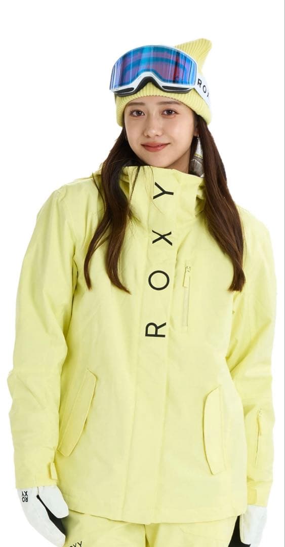 ROXY スノーボードジャケット イエロー　ウェア　スノーボード