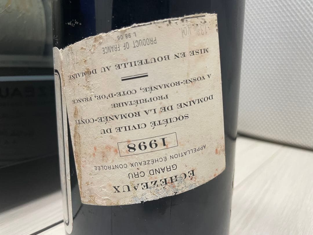 【DRC】 エシェゾー 1998 偉大な年 セラー管理