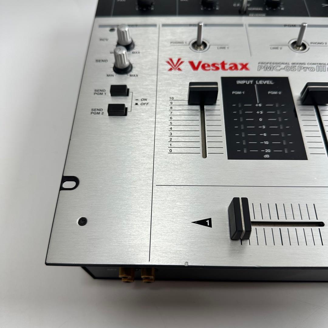 美品VESTAX PMC-05 Pro Ⅲ VCA DJ ミキサー　スクラッチ