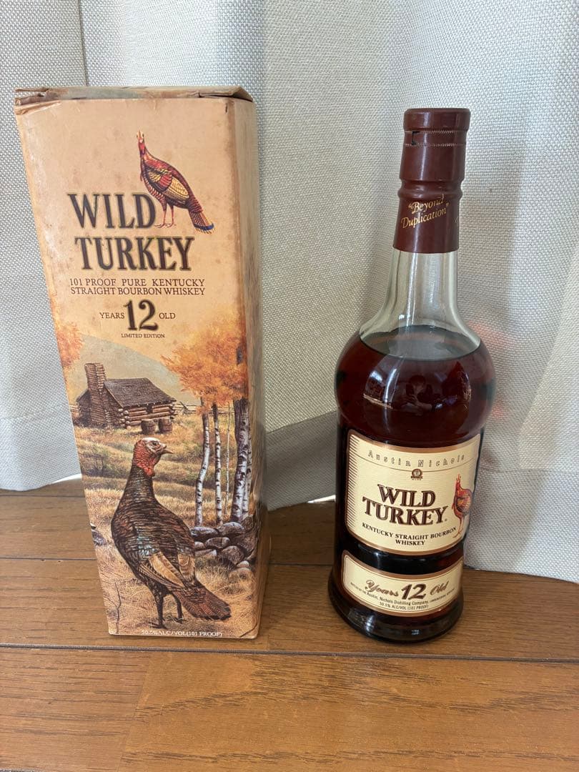 WILD TURKEY 12年 ウイスキー 箱入り 750ml 未開栓