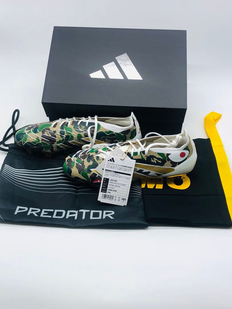 adidas プレデター ELITE FT FG BAPE 28cm