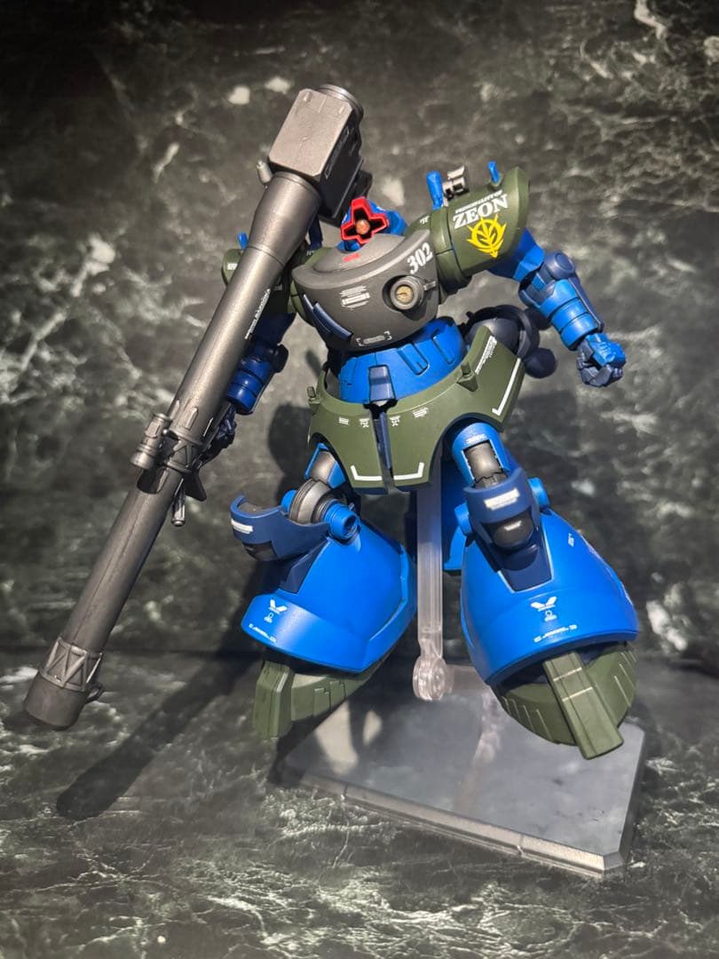HG リックドム　アナベルガトー専用カラー　塗装完成品　ガンプラ　ジークアクス